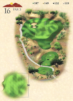 Hole Maps - Foothills Golf Club