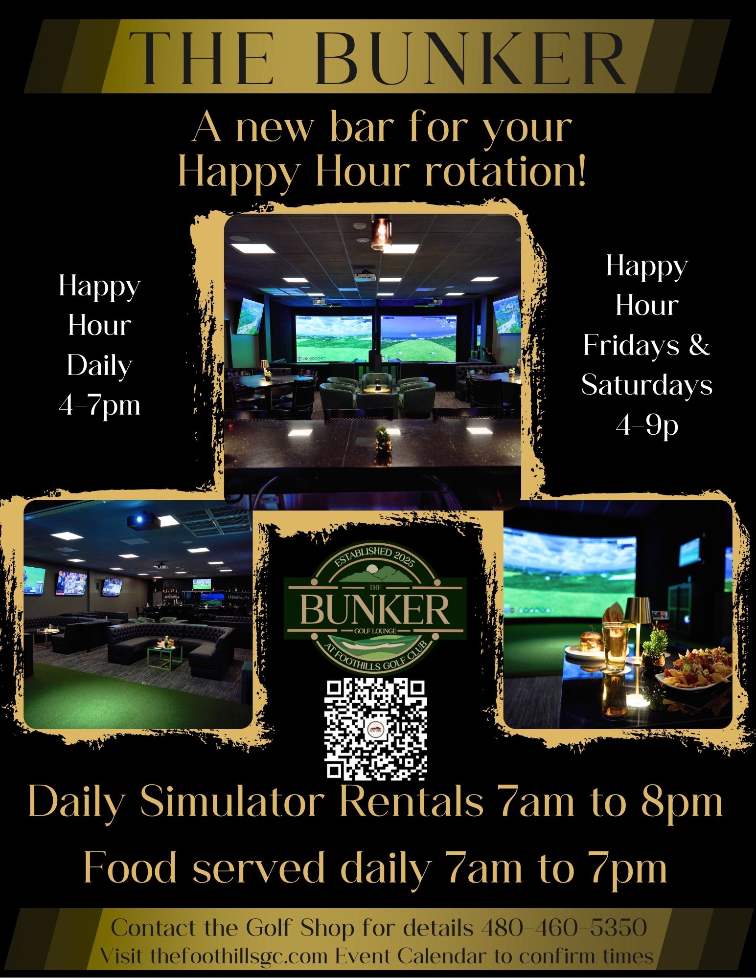 The Bunker Golf Lounge - Foothills Golf Club